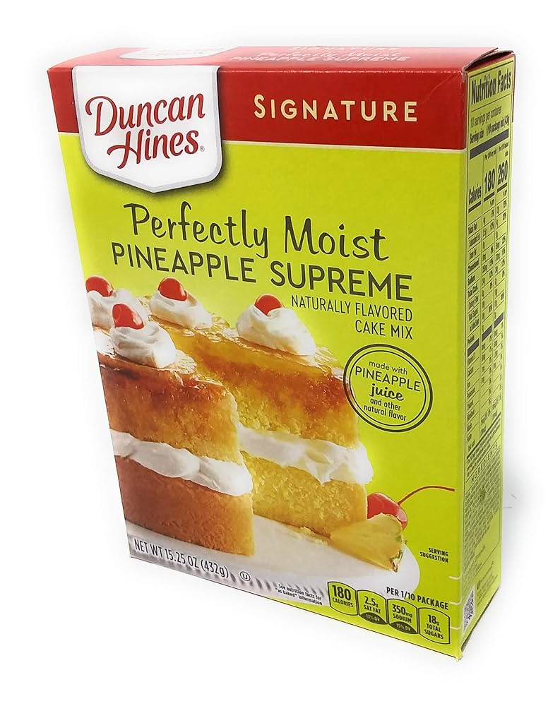 Duncan Hines Classic White Cake Mix