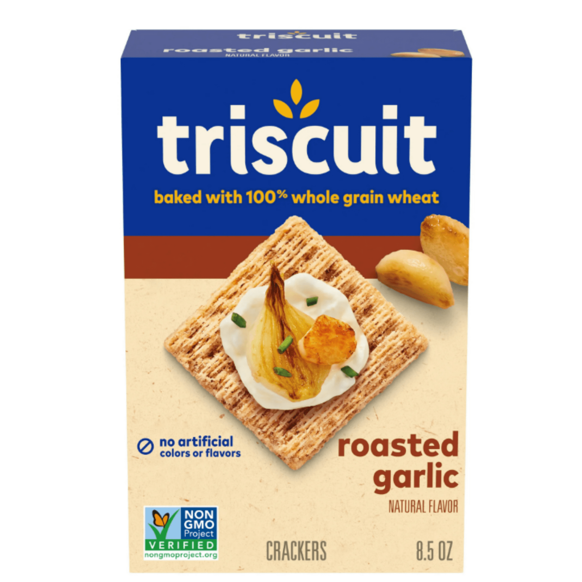 Triscuit Roasted Garlic Crackers 240g (Best Before : 26 May 2026)