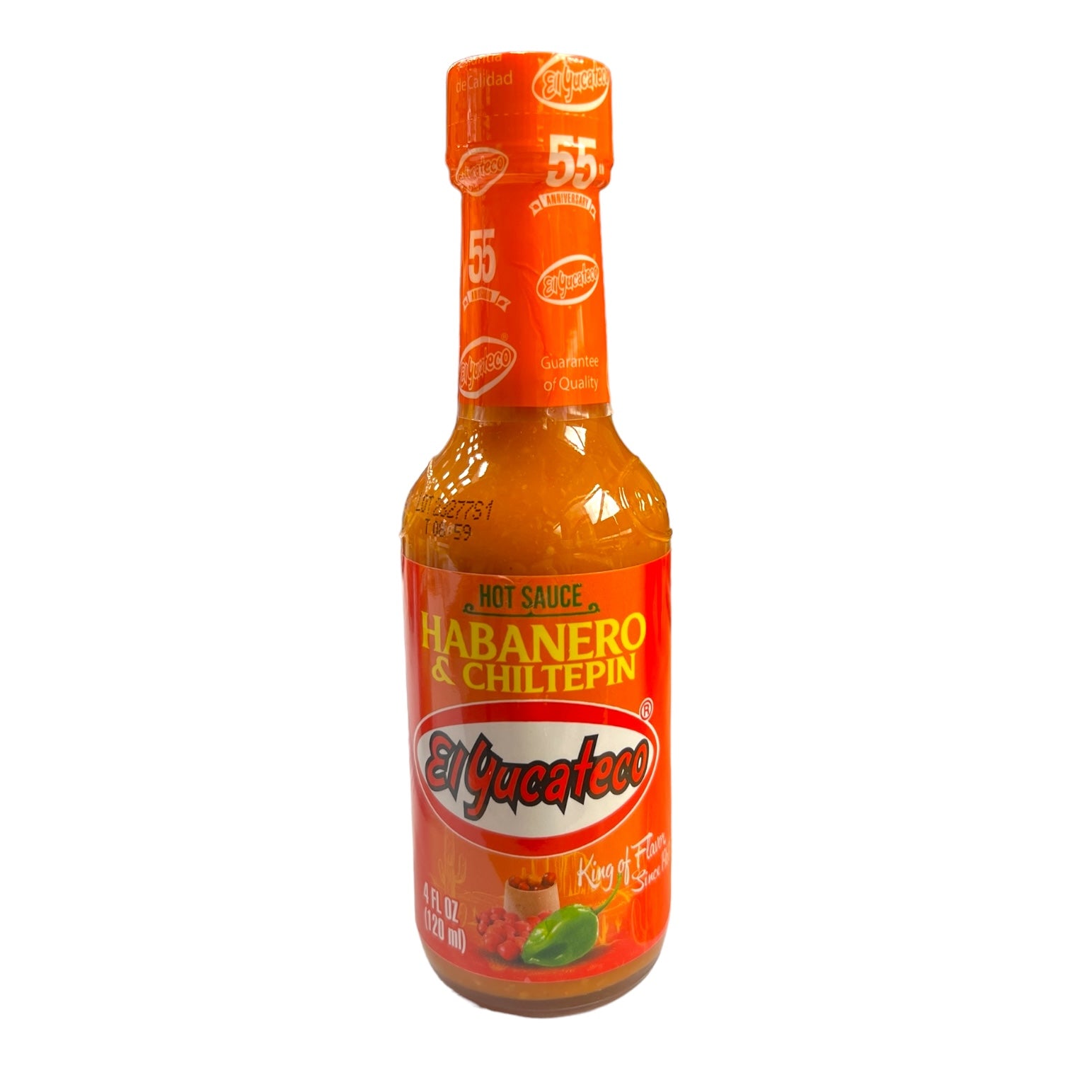 El Yucateco Red Salsa Picante de Chile Habanero Hot Sauce