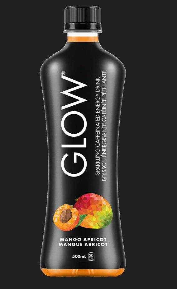 Glow Energy Drink 500ml - Refreshing Energy Boost! Vegan | Gluten Free