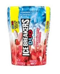 Ice Breaker Duo Sugar Free Mints Bottles - Dual Flavors for Fresh Brea
