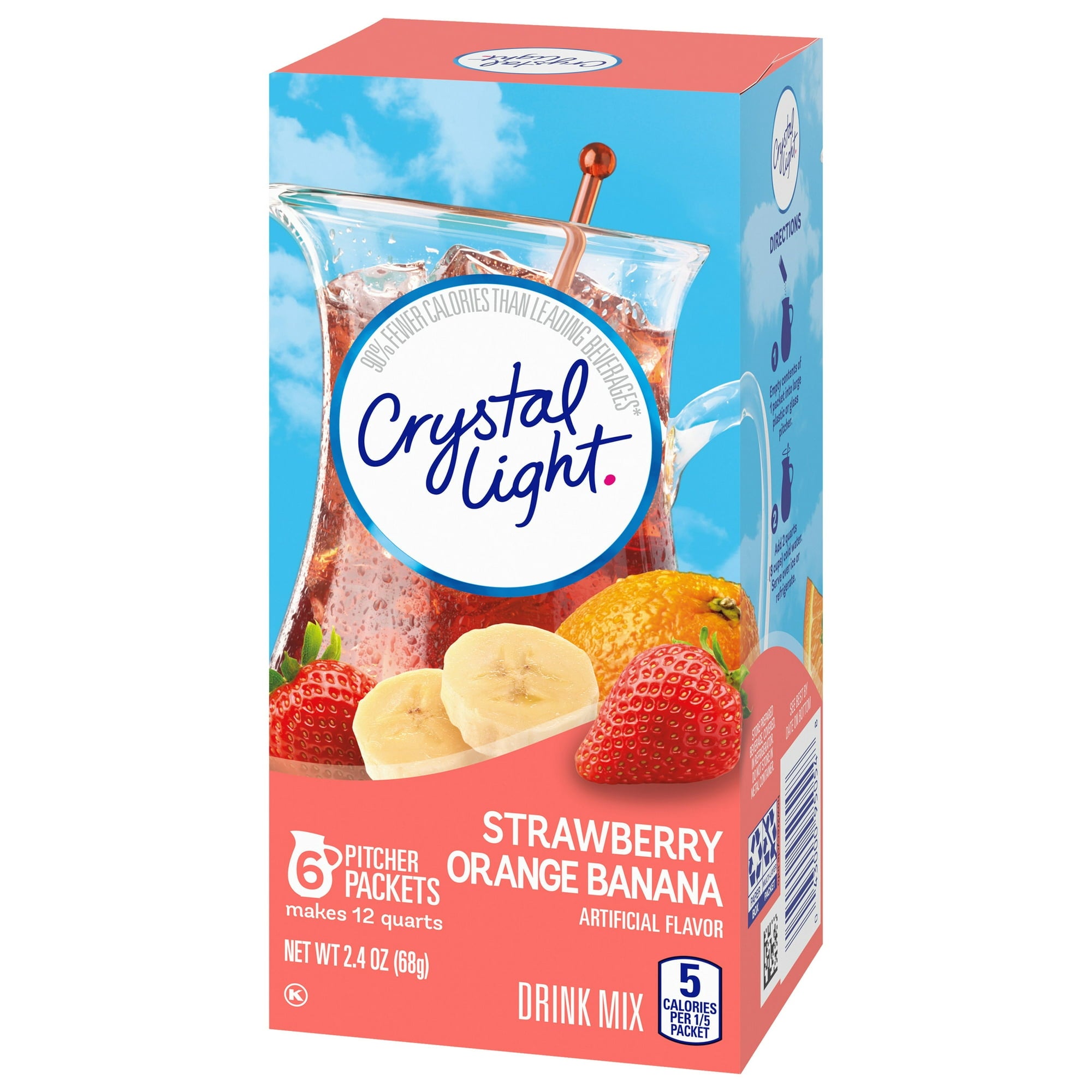 Crystal Light Strawberry Watermelon Drink Mix 55.7g