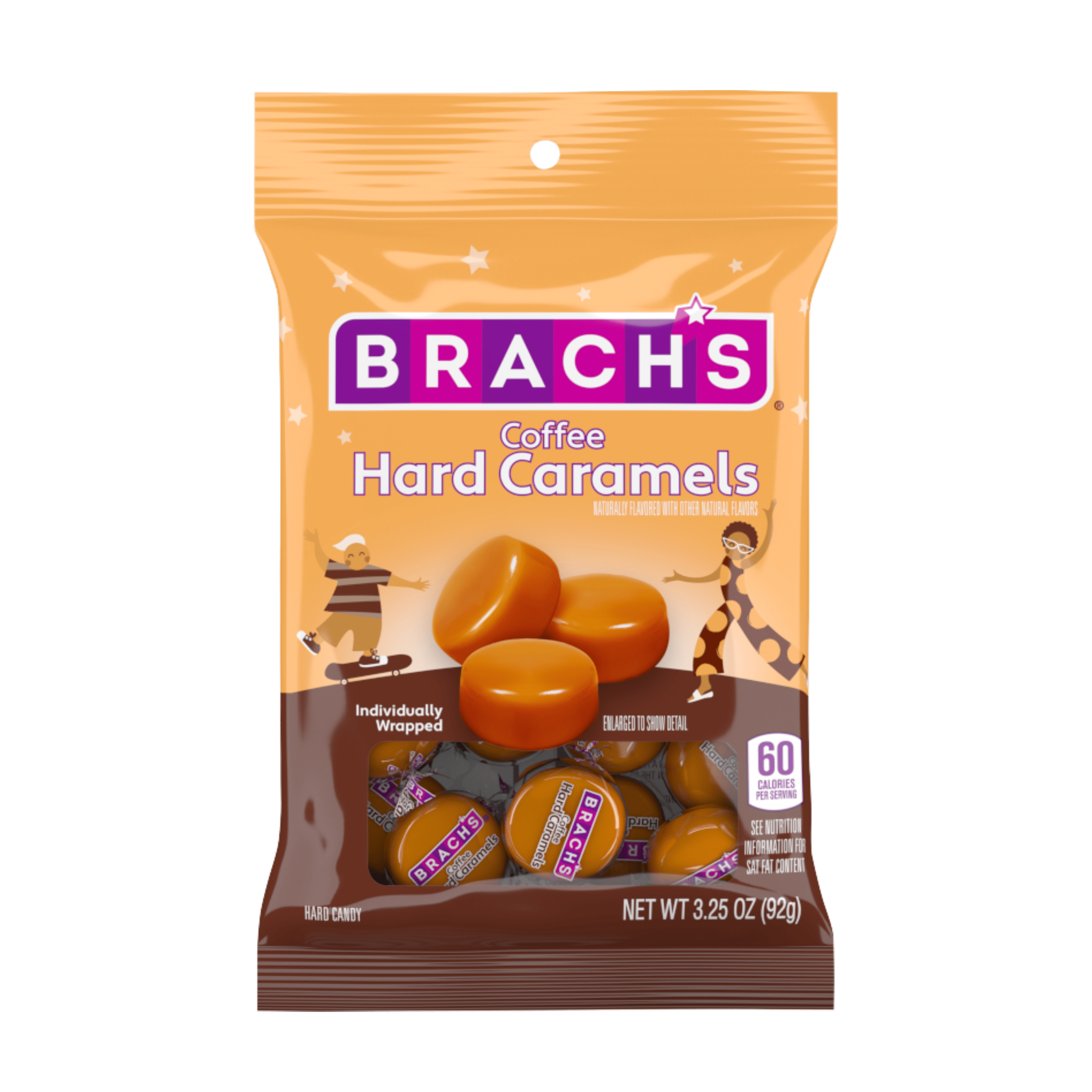 Brach's Coffee Hard Caramels Candy 92g (Best Before Date :- Sep/2025)