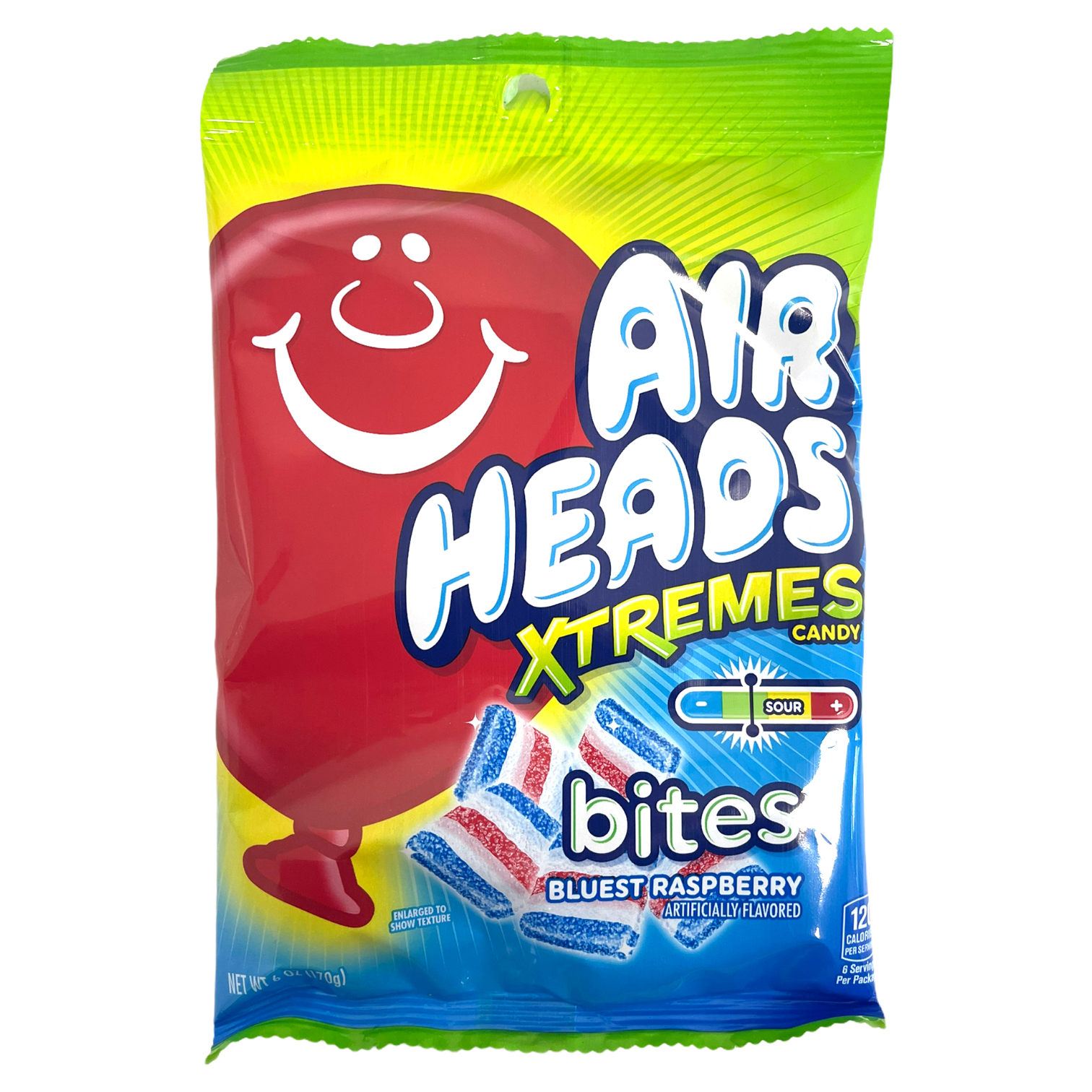 Airheads Xtremes Bites Bluest Raspberry Candy 170g(Best Before Date